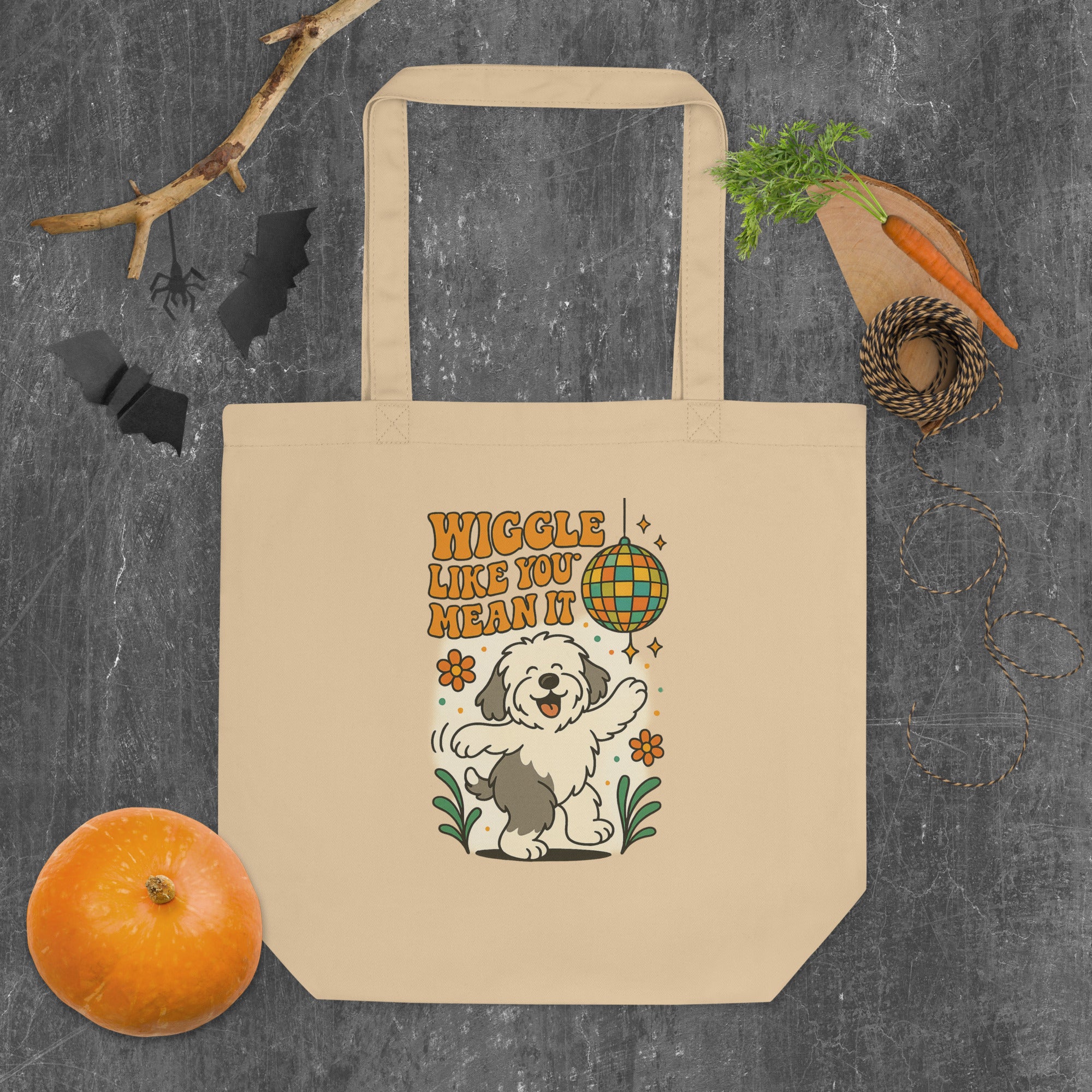 Disco "Bruce" Tote bag – Wigglebottom & Co